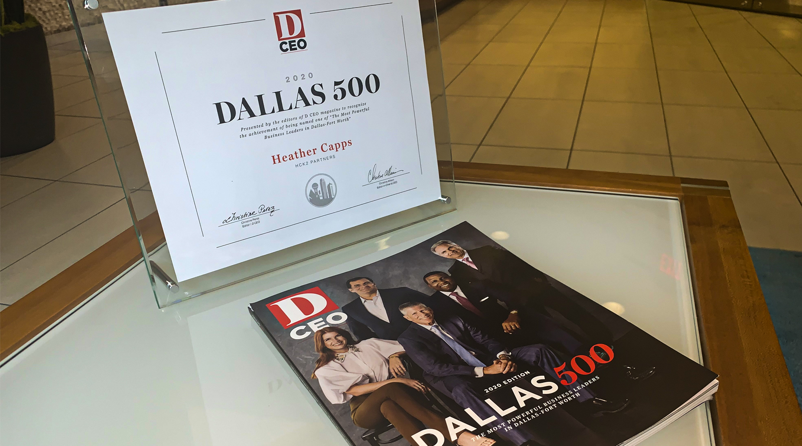 Heather Capps Recognized Among D CEO’s 500 Most Influential Leaders in ...